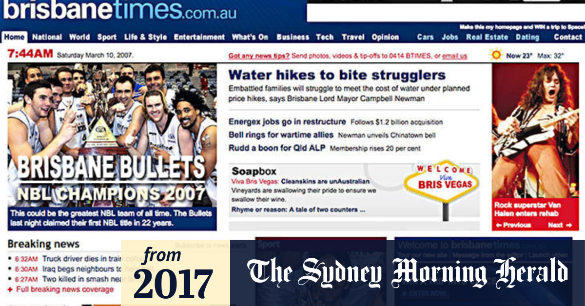 Video: A decade of Brisbane Times